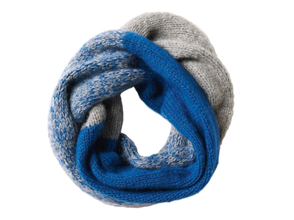 Strickmuster: Einfacher Loop-Schal - Anleitung zum Nachstricken ...