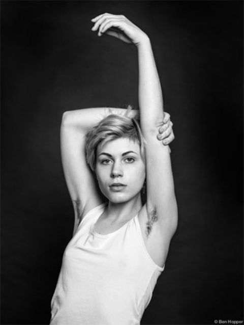Fotoprojekt: "Natural Beauty": Frauen zeigen Achselhaare | BRIGITTE.de