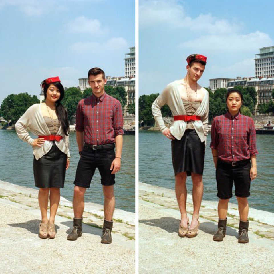 Partnerlook: Switcheroo: Wenn Paare ihre Kleidung tauschen | BRIGITTE.de