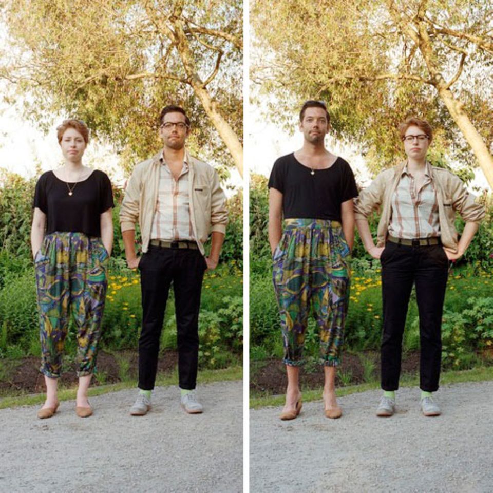Partnerlook: Switcheroo: Wenn Paare ihre Kleidung tauschen | BRIGITTE.de