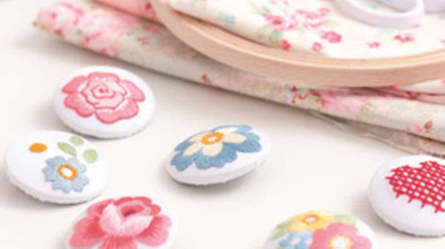 Stickanleitungen für Accessoires: Wir sticken wieder! | BRIGITTE.de