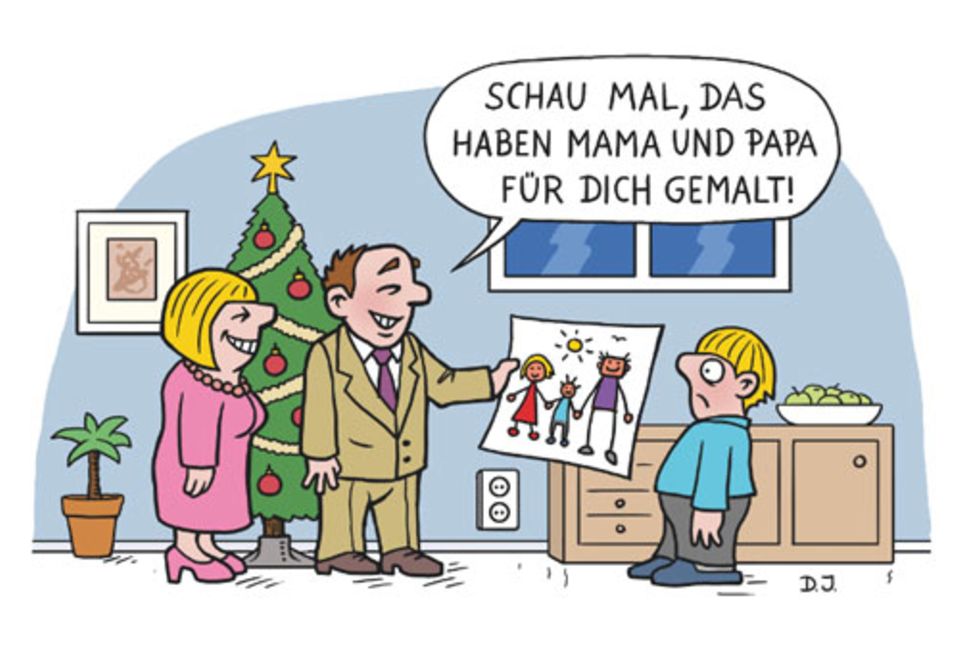 Lustige Weihnachten: Cartoons zum Weihnachtsfest | BRIGITTE.de