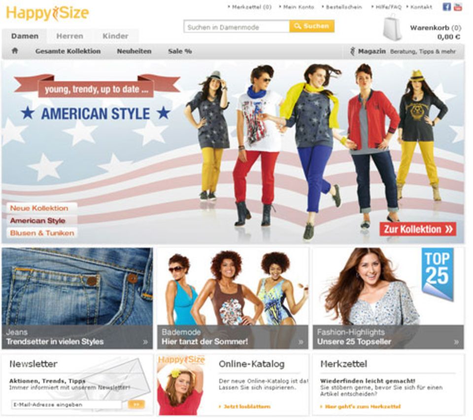 Große Größen: Shoppingadressen: Mode für Kurvige | BRIGITTE.de