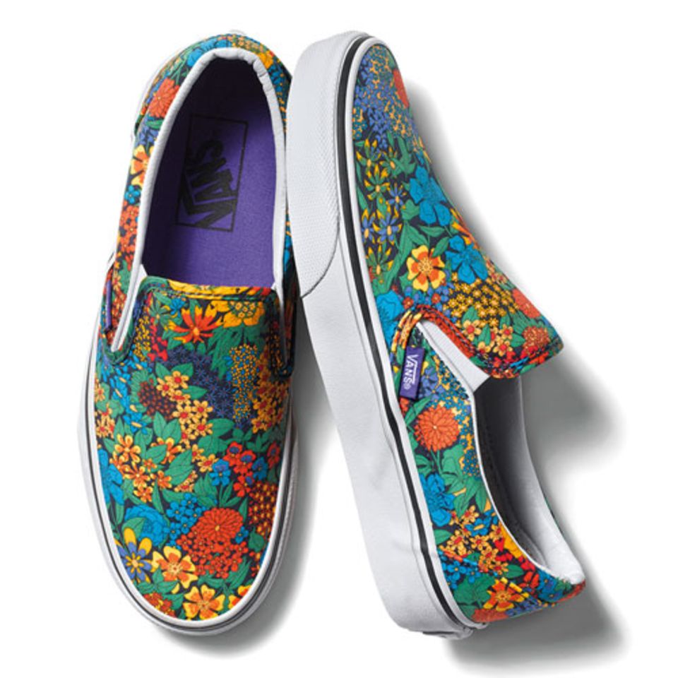 Mode-News: Vans x Liberty - klassische Sneaker mit neuen Prints ...