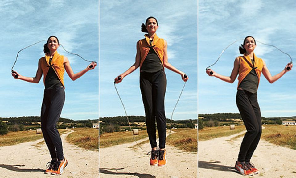 Workout: Seilspringen: Übungen zum Auspowern | BRIGITTE.de