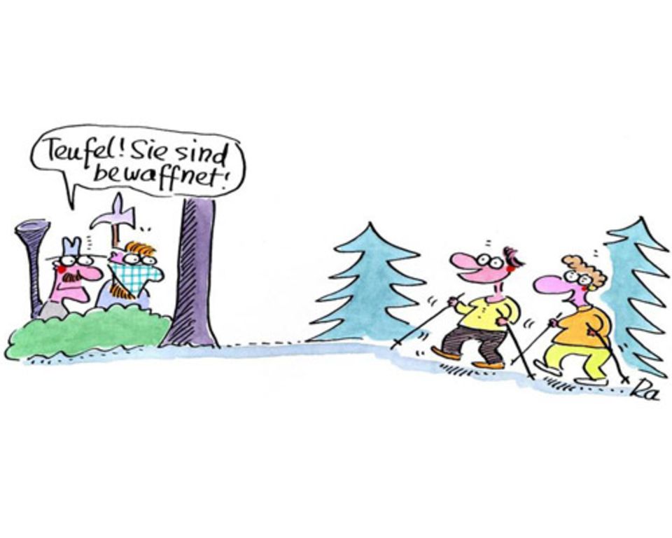 Cartoon-Reihe: Endlich über 40! | BRIGITTE.de