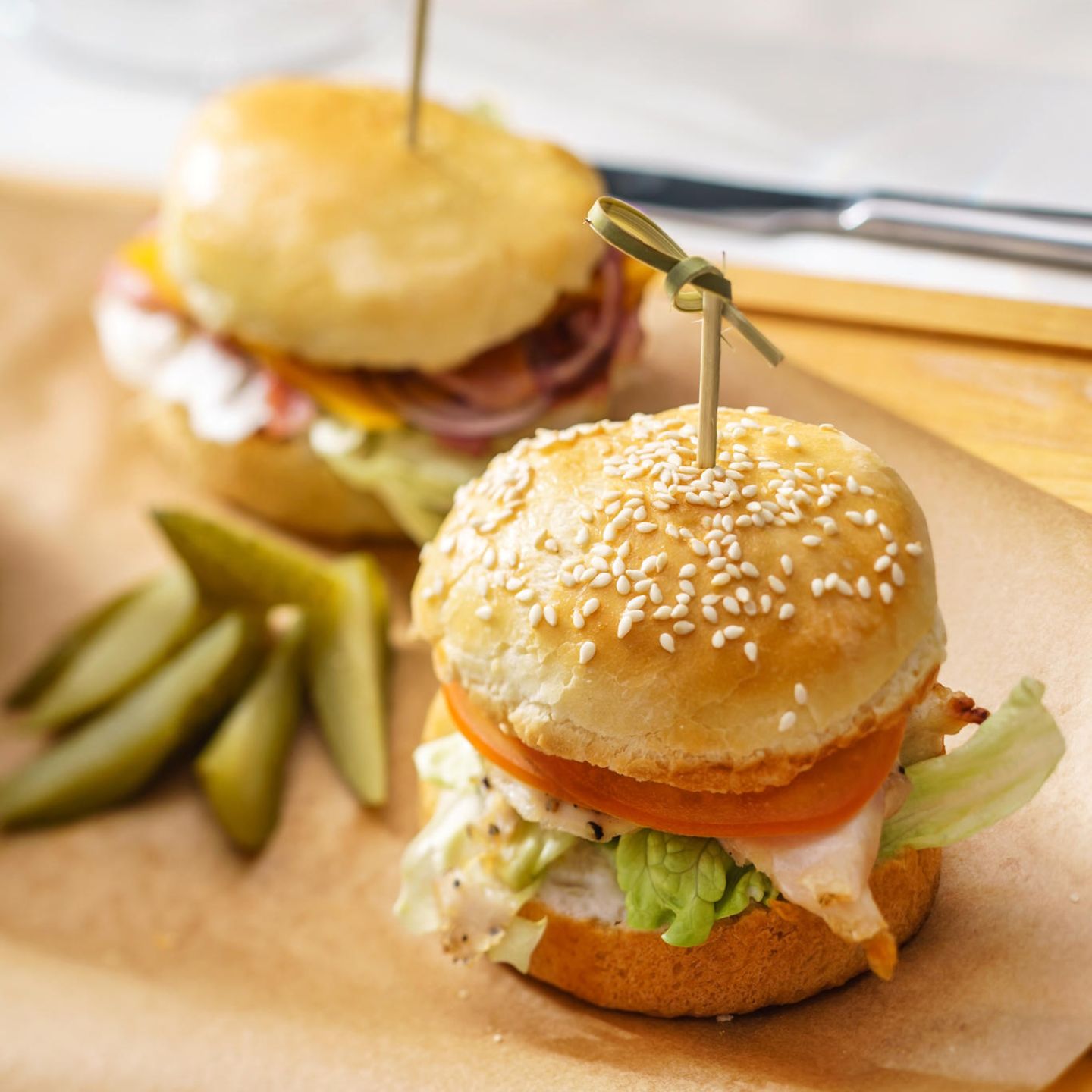 Chicken Burger | BRIGITTE.de