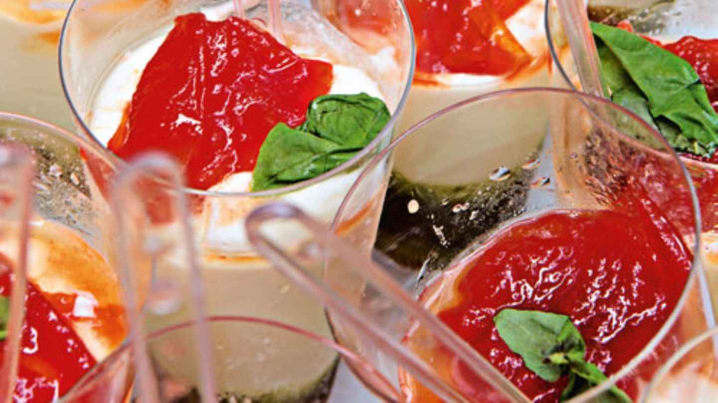 Basilikum-Mousse | BRIGITTE.de