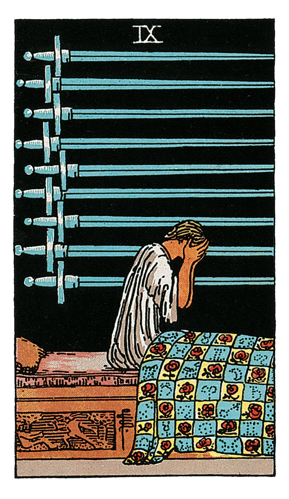 Neun Schwerter Tarot