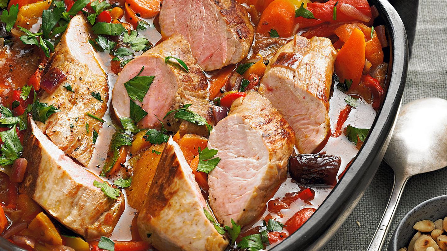 Schweinelendchen orientalisch | BRIGITTE.de