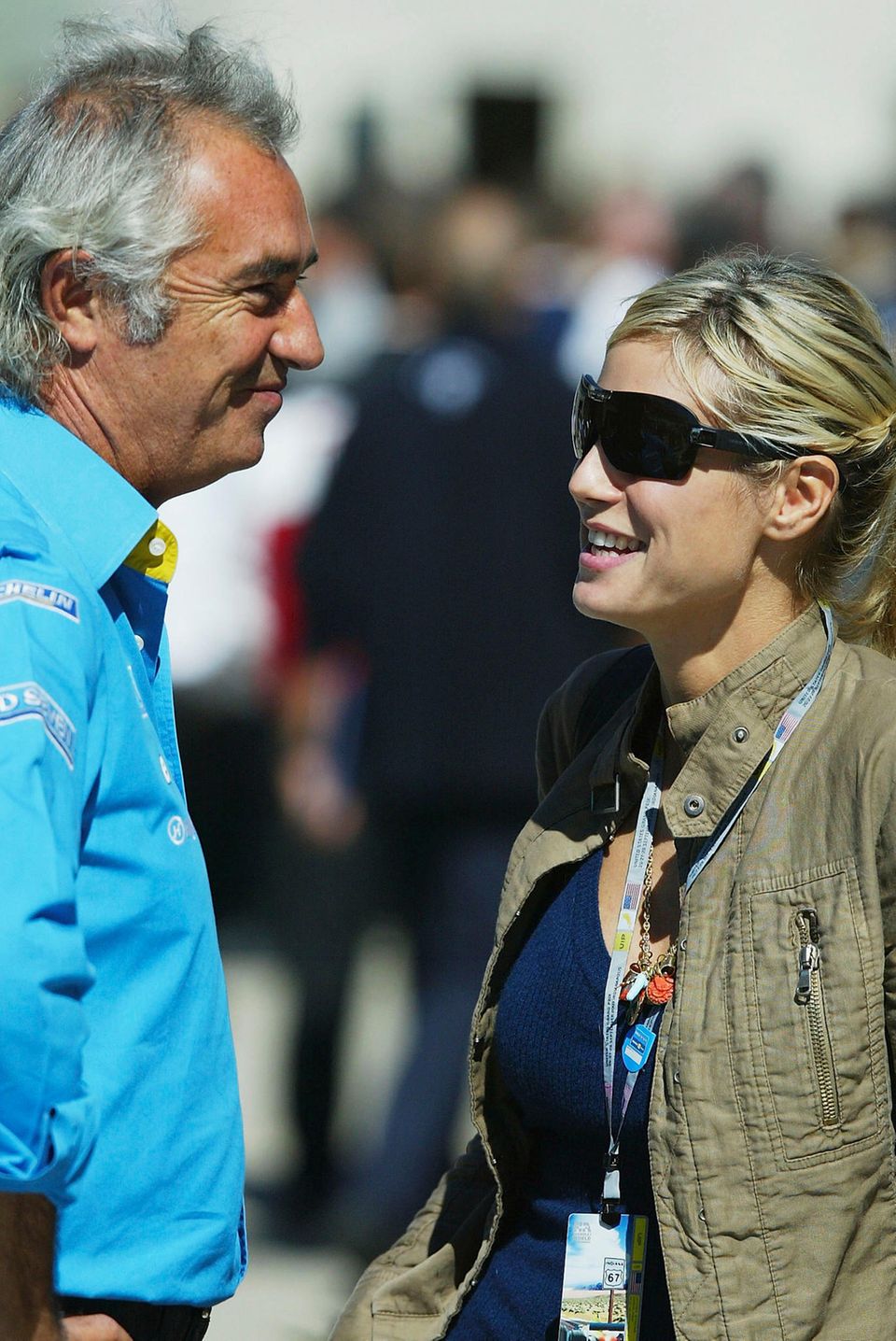 Heidi Klum mit Flavio Briatore | BRIGITTE.de