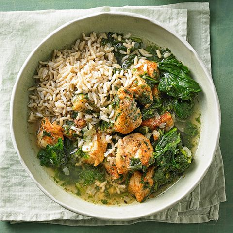 Fisch-Curry mit Spinat | BRIGITTE.de