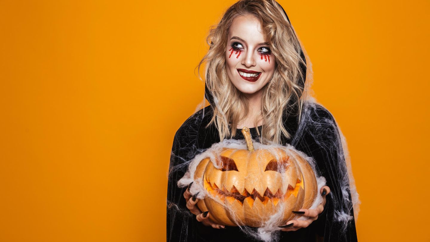 Halloween Make-up: 3 Looks aus der Redaktion zum Nachschminken ...