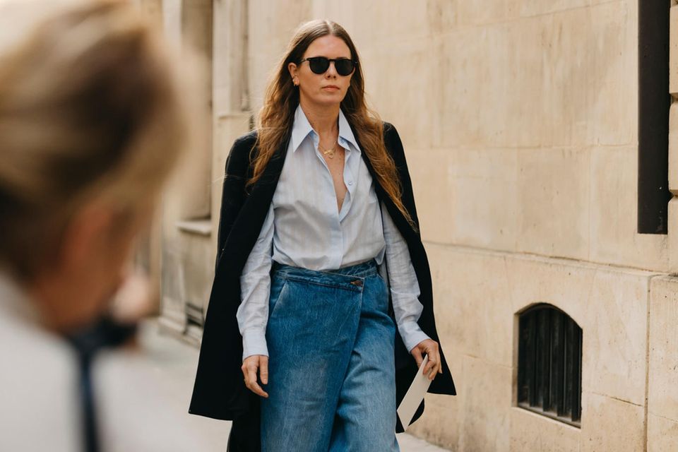 Loose-Fit-Denim-Pants: So kann den Fashion-Trend jeder tragen | BRIGITTE.de