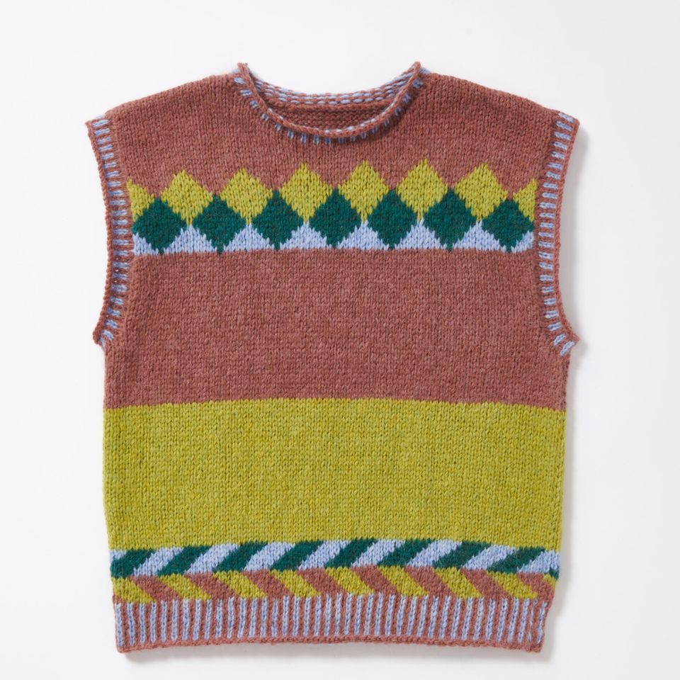 Pullunder stricken: kostenlose Strickanleitungen | BRIGITTE.de
