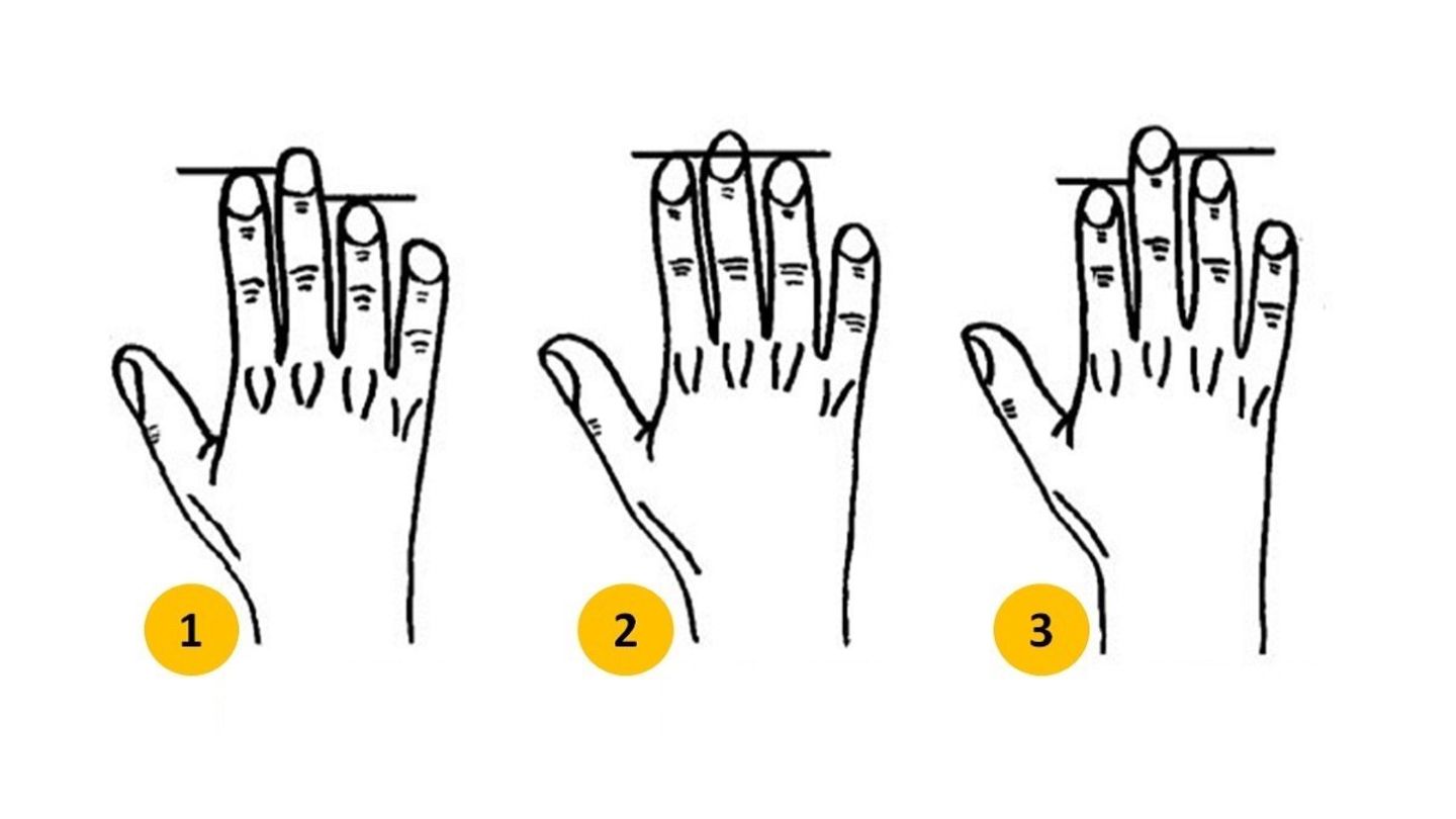 Persönlichkeitstest: Die Länge deiner Finger verrät wichtige ...