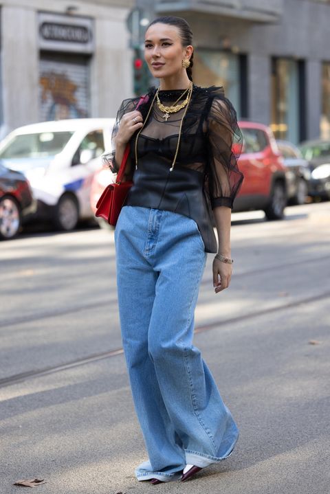 Mesh-Trend. So machst du transparentem Look alltagstauglich | BRIGITTE.de