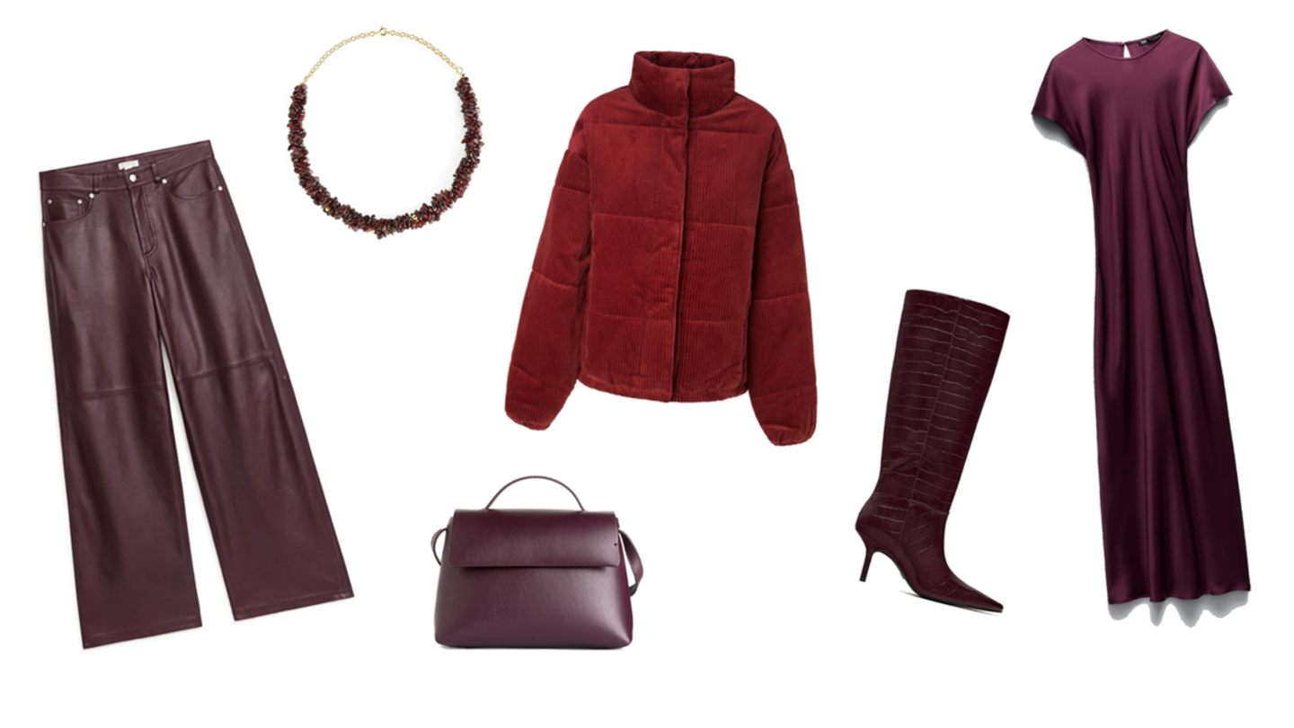 Burgunderrot: Diese Pieces bringen die Trendfarbe in euren ...