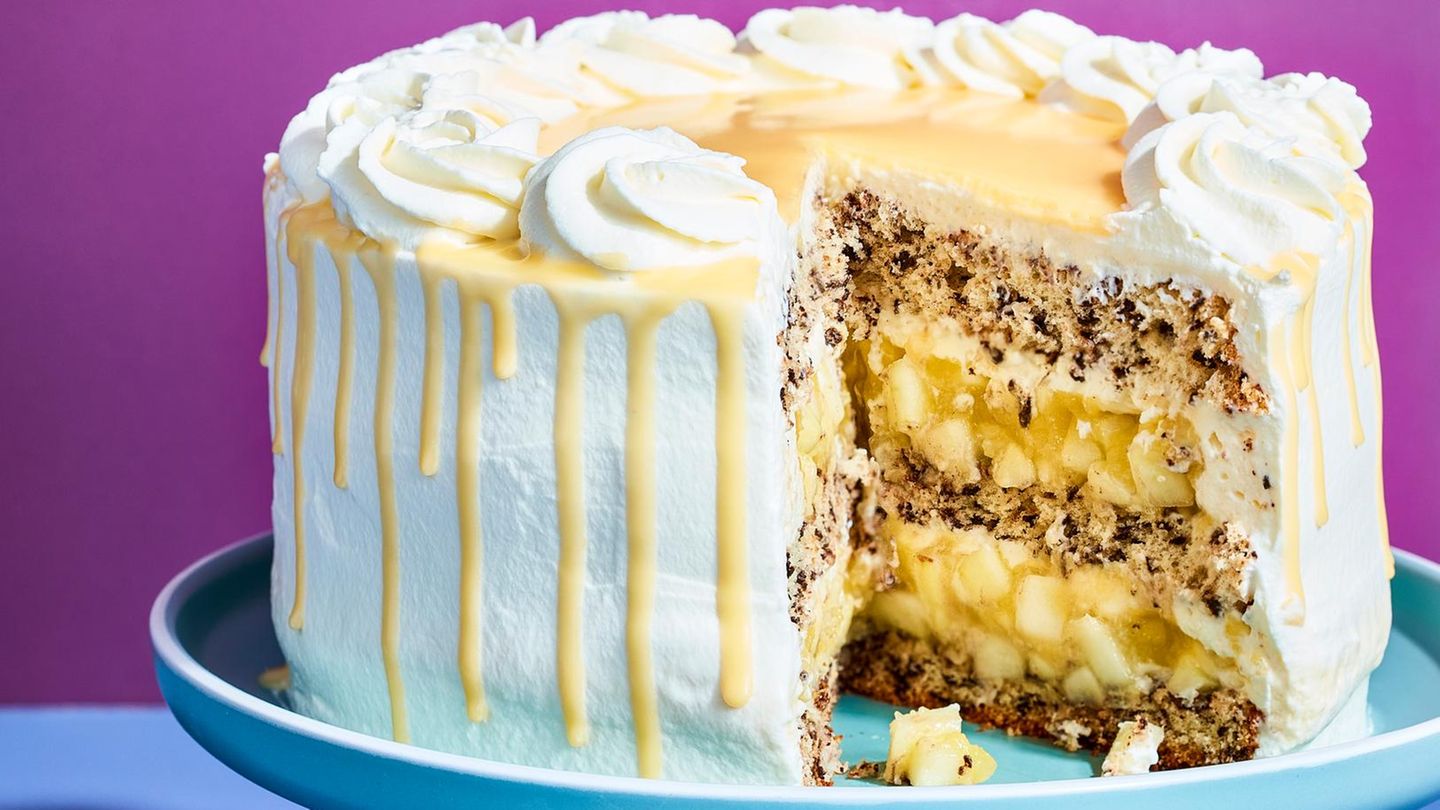 Apfel-Eierlikör-Torte | BRIGITTE.de