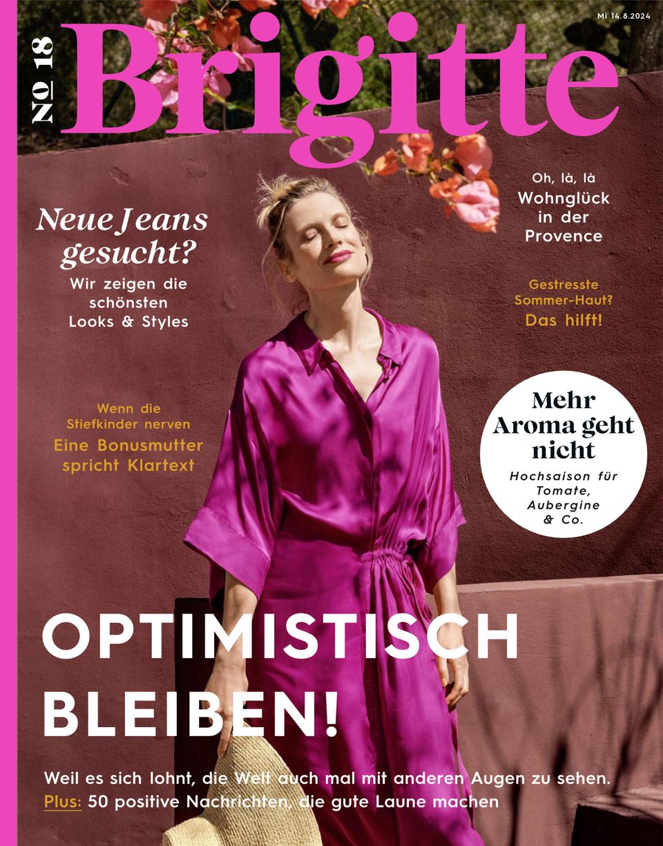 Die neue BRIGITTE: Optimistisch bleiben! | BRIGITTE.de