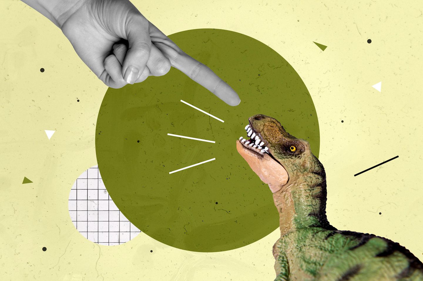 Menschliche T Rex Arme