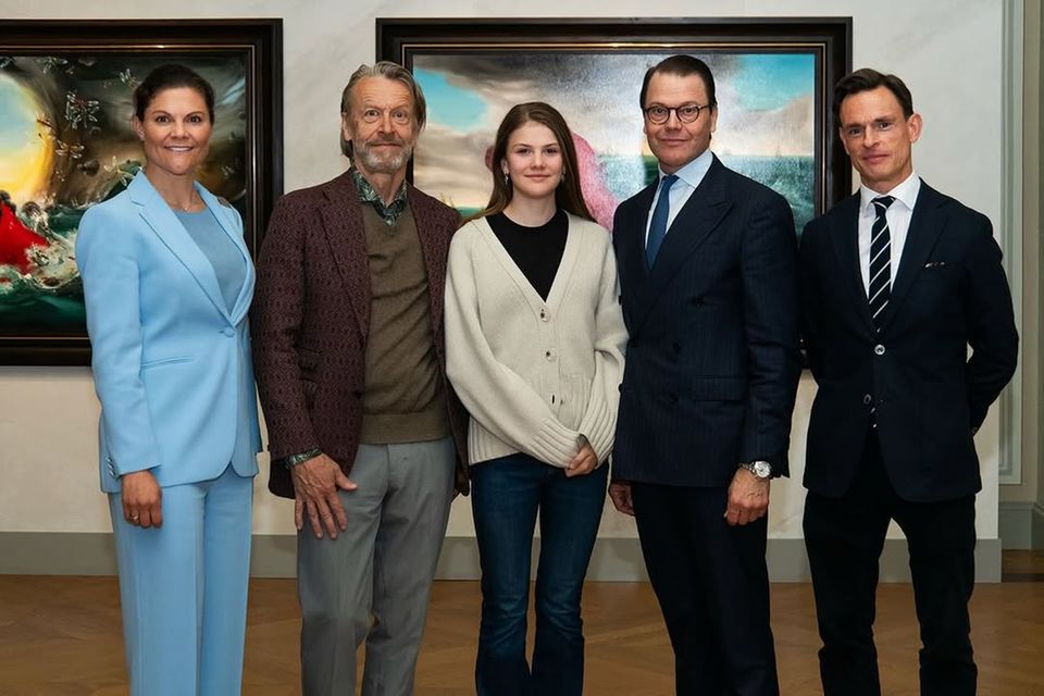 So groß geworden! Prinzessin Estelle ist ein Abbild ihrer Mama Victoria ...