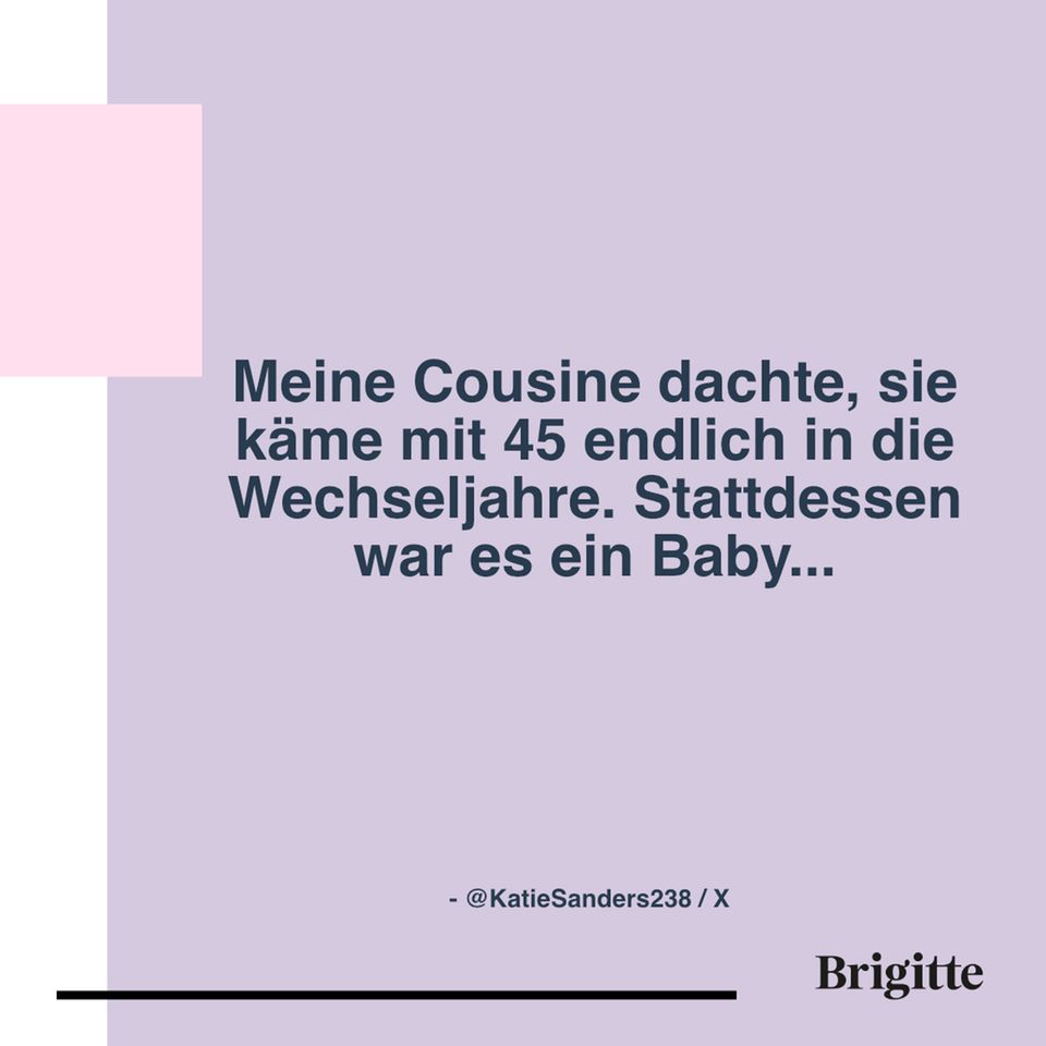 Momente aus den Wechseljahren: "Hitzewallungen verbrennen keine ...
