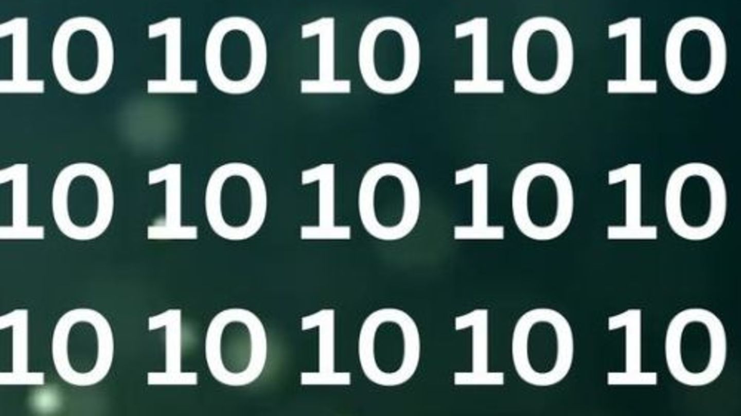Suchbild: Nur 1 % können die versteckte Zahl zwischen den 10en ...