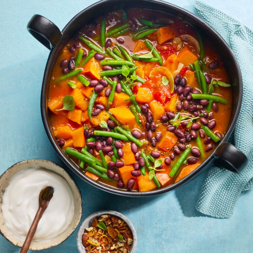 Kürbis-schwarze-Bohnen-Eintopf | BRIGITTE.de