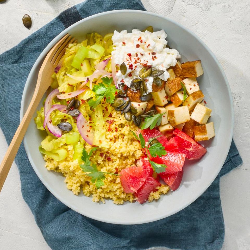 Hirse-Gemüse-Bowl | BRIGITTE.de