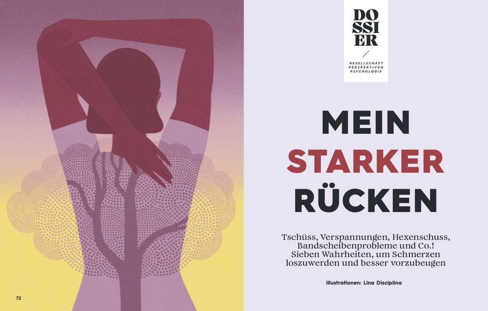 Die neue BRIGITTE: Mein starker Rücken | BRIGITTE.de