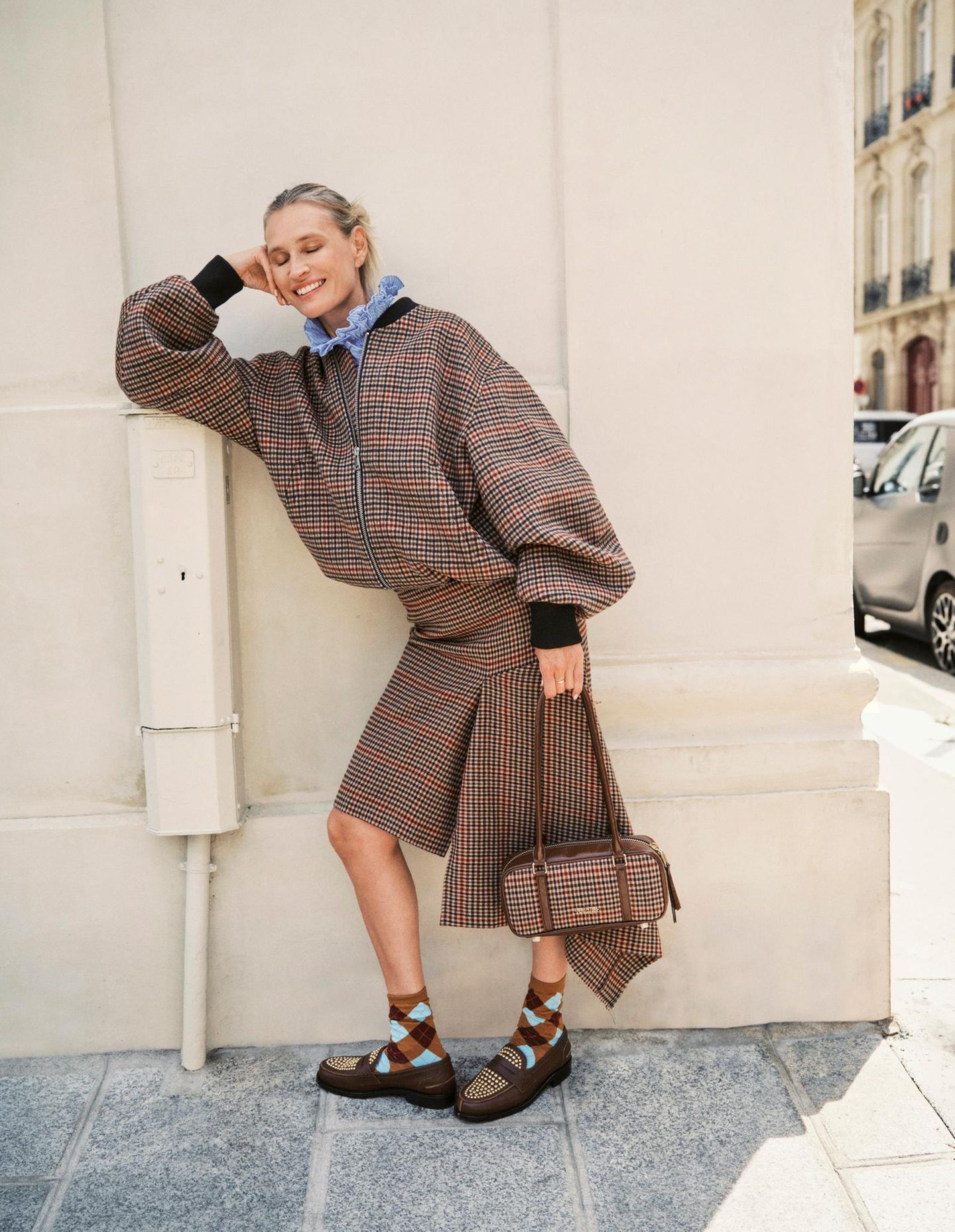 Von Blumen bis Karos: So vielseitig ist gemusterte Wintermode | BRIGITTE.de