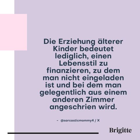 Teenager-Sprüche: "Heute ist Pyjama-Tag, und mein Kind will Jeans ...