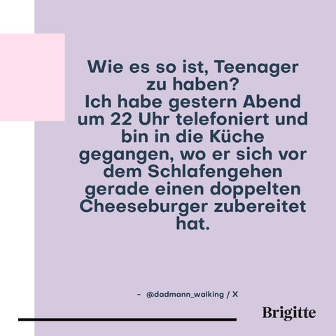 Teenager-Sprüche: "Das war mal ein Sessel, jetzt ist es ein Wäschestuhl ...