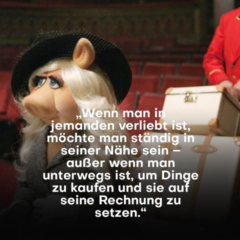 Miss Piggy feiert Geburtstag: Die besten Zitate der Kuschel-Diva ...